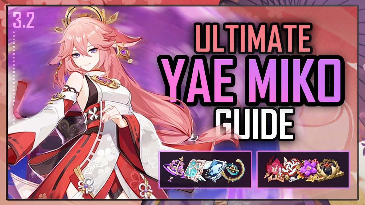 ULTIMATE YAE MIKO GUIDE! (Playstyle, Weapons, Artifacts, Showcase etc ...