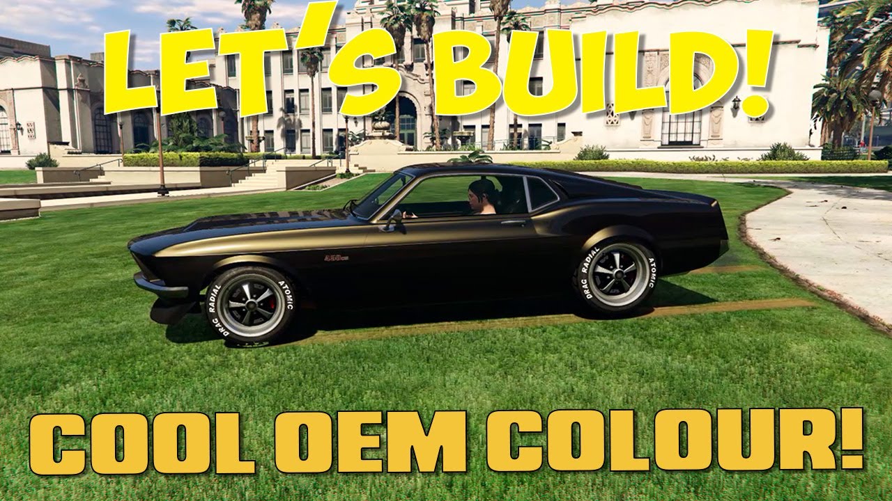 Let's Build A Black Jade Mustang On Your Dominator GTT In GTA Online ...
