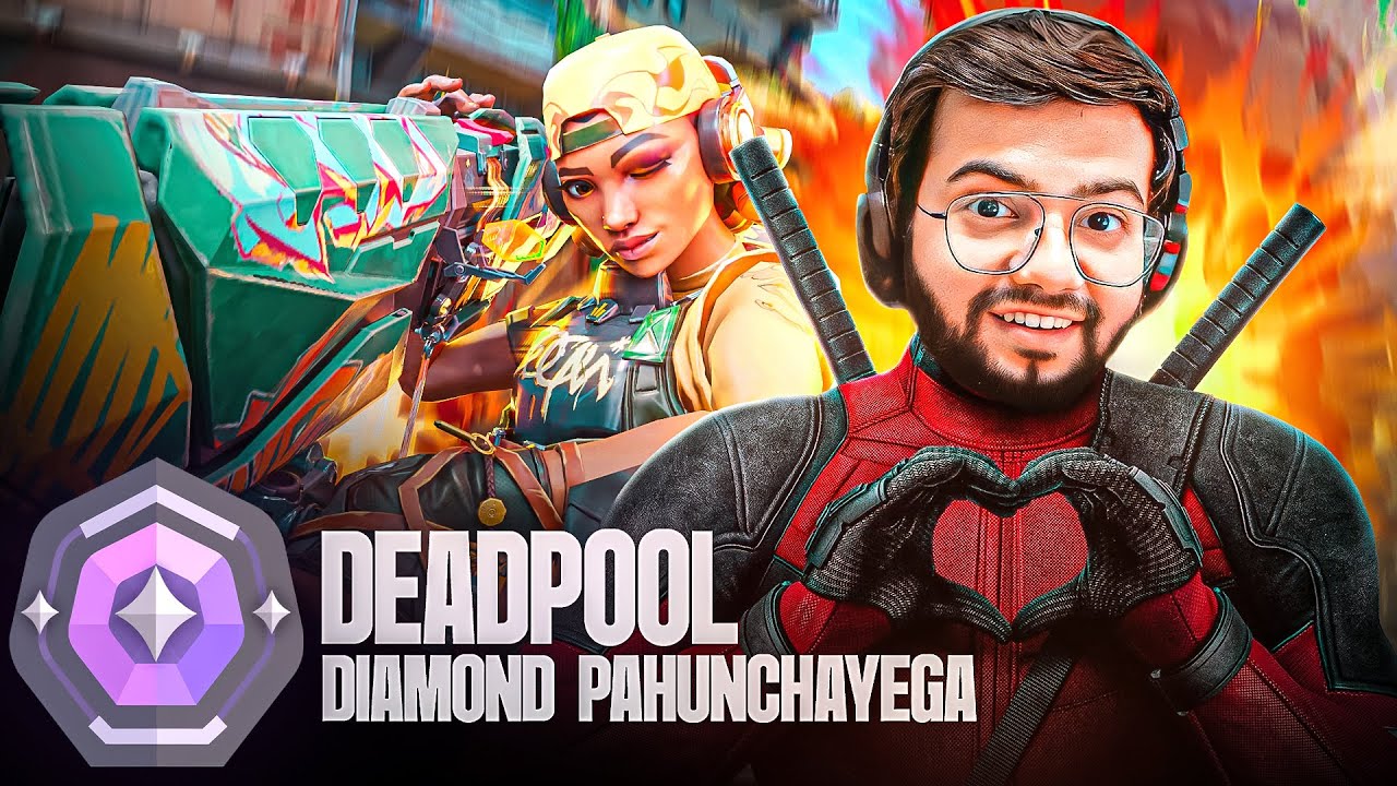 🔴CALLING DEADPOOL FOR CARRY | VALORANT | RIGISTAR | #valorant # ...