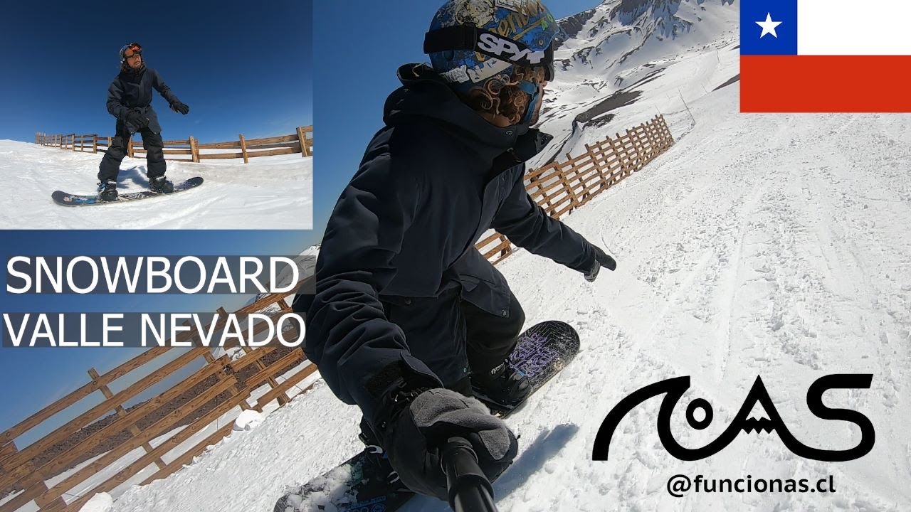 SNOWBOARD CHILE - VALLE NEVADO🏔️ (como andar en snowboard) - YouTube