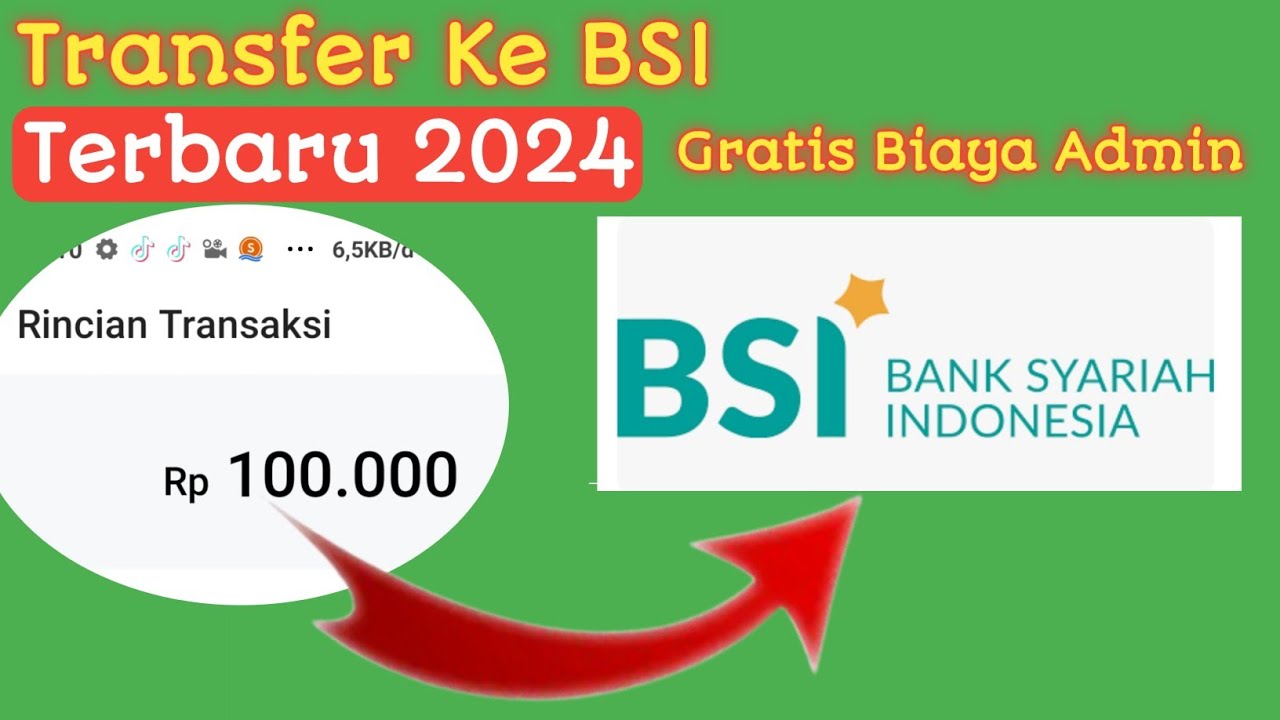 Cara Transfer Uang Ke Bank Syariah Indonesia Gratis Biaya Admin ...