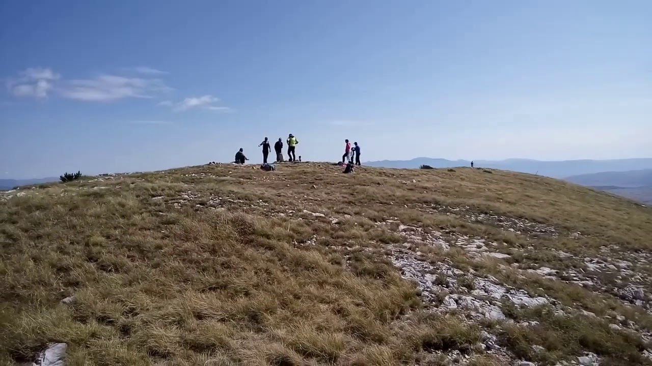 Predivan pogled s planine Cincar (2006 m/nv) - YouTube