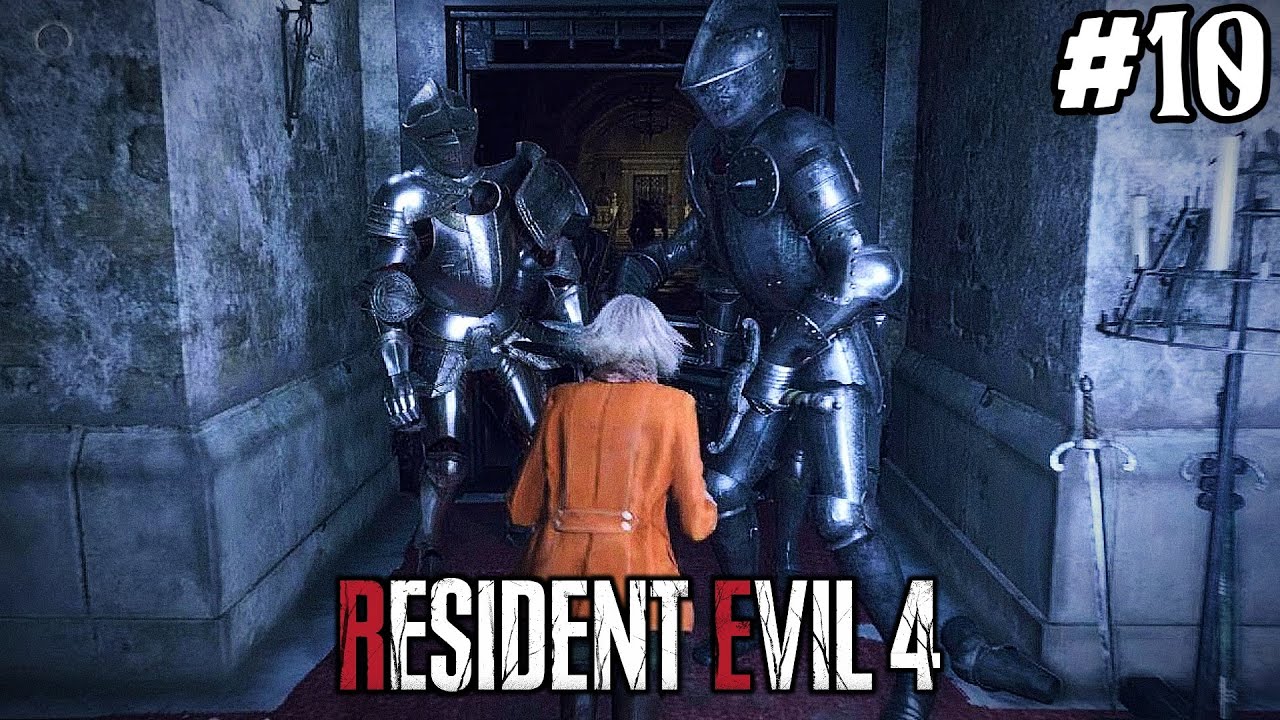 Ashley Tersesat Sendirian Didalam Gelap!!😢 Resident Evil 4 #10 Gameplay ...