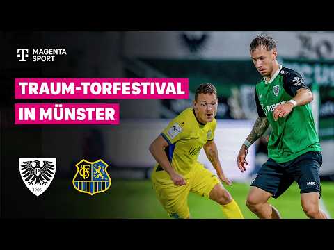 Preußen Münster - 1. FC Saarbrücken, Highlights mit Livekommentar | 3. Liga | MAGENTA SPORT