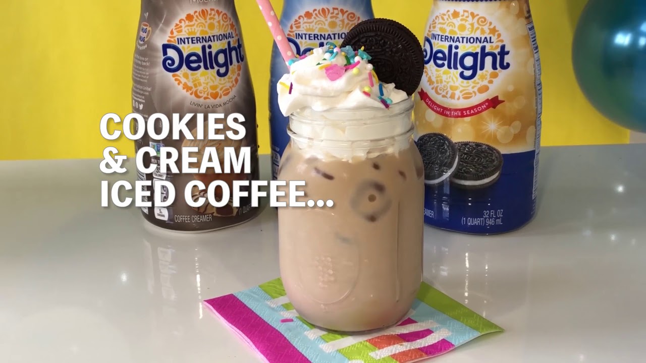 Iced Coffee Bar Party Ideas - YouTube