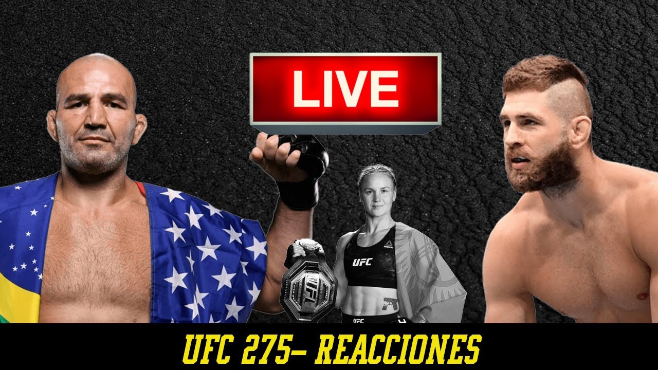 UFC 275 EN VIVO. TEXEIRA VS PROCHAZKA. SHEVCHENKO VS SANTOS. REACCIONES ...