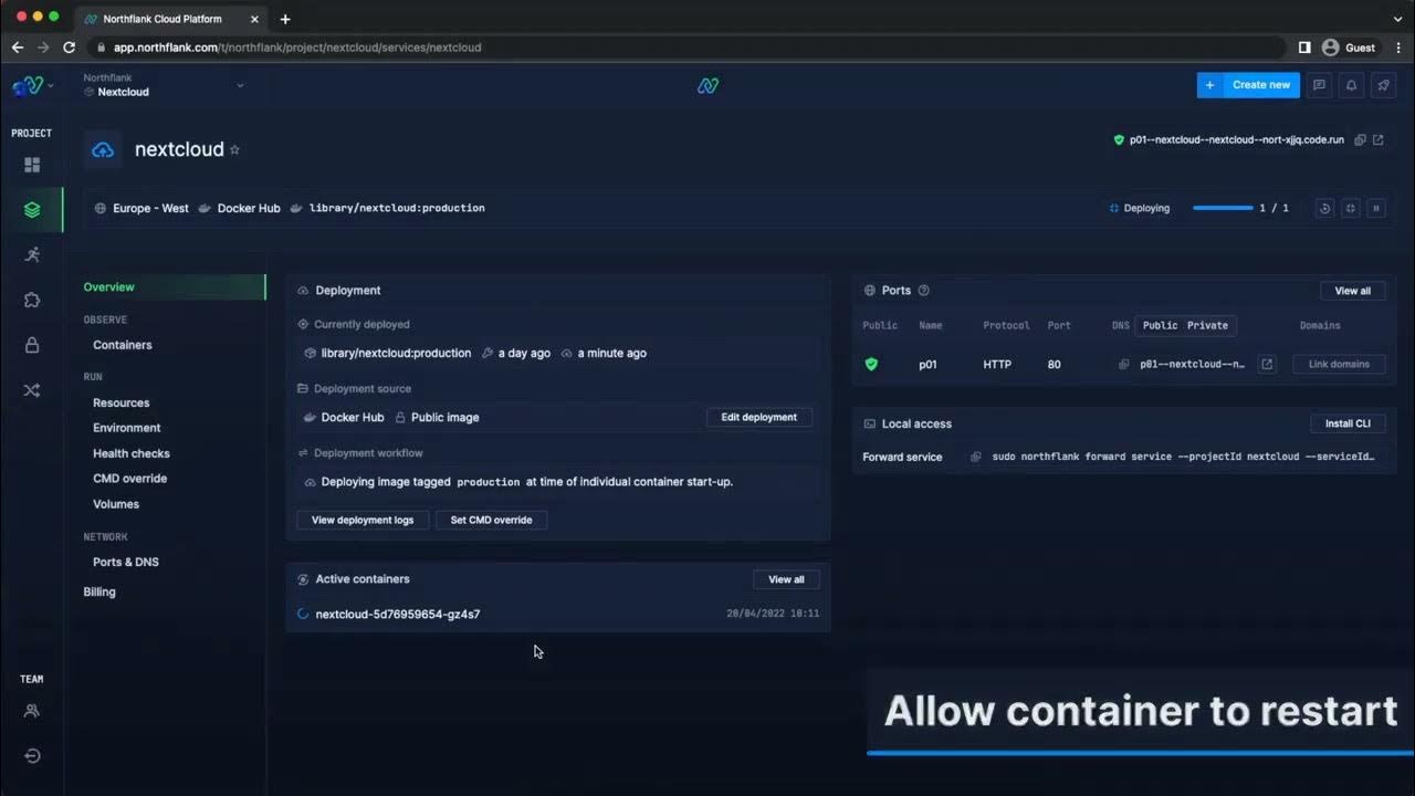Deploy Nextcloud on Northflank with Postgres - YouTube