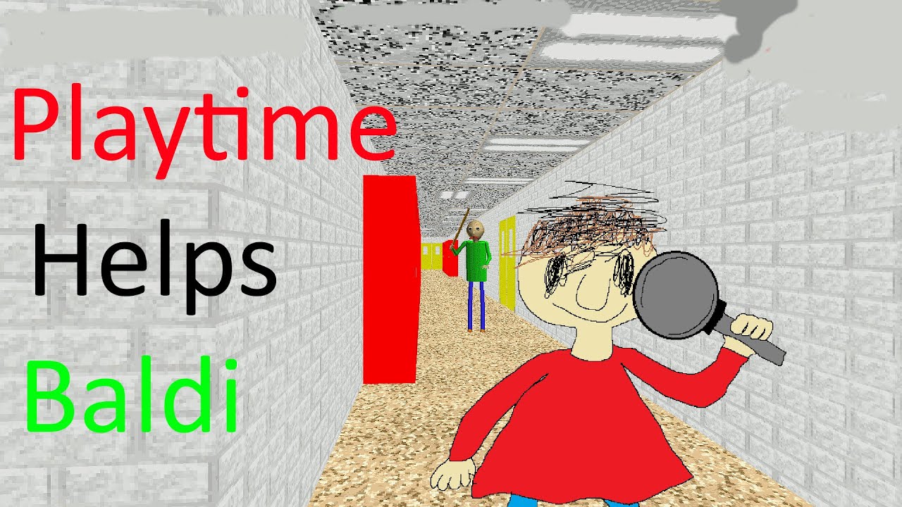 Playtime Helps Baldi (Baldi Mod) - YouTube