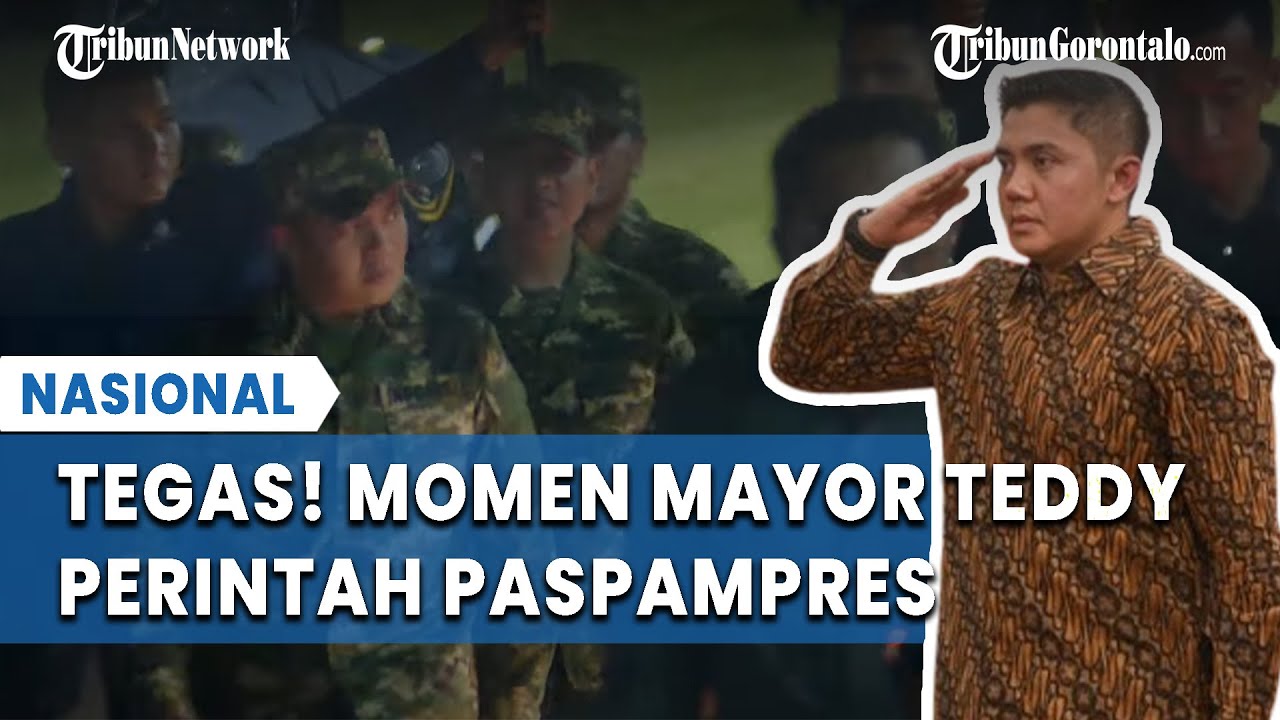 Ketegasan Mayor Teddy di Parade Senja Akmil, Perintah Paspampres yang ...