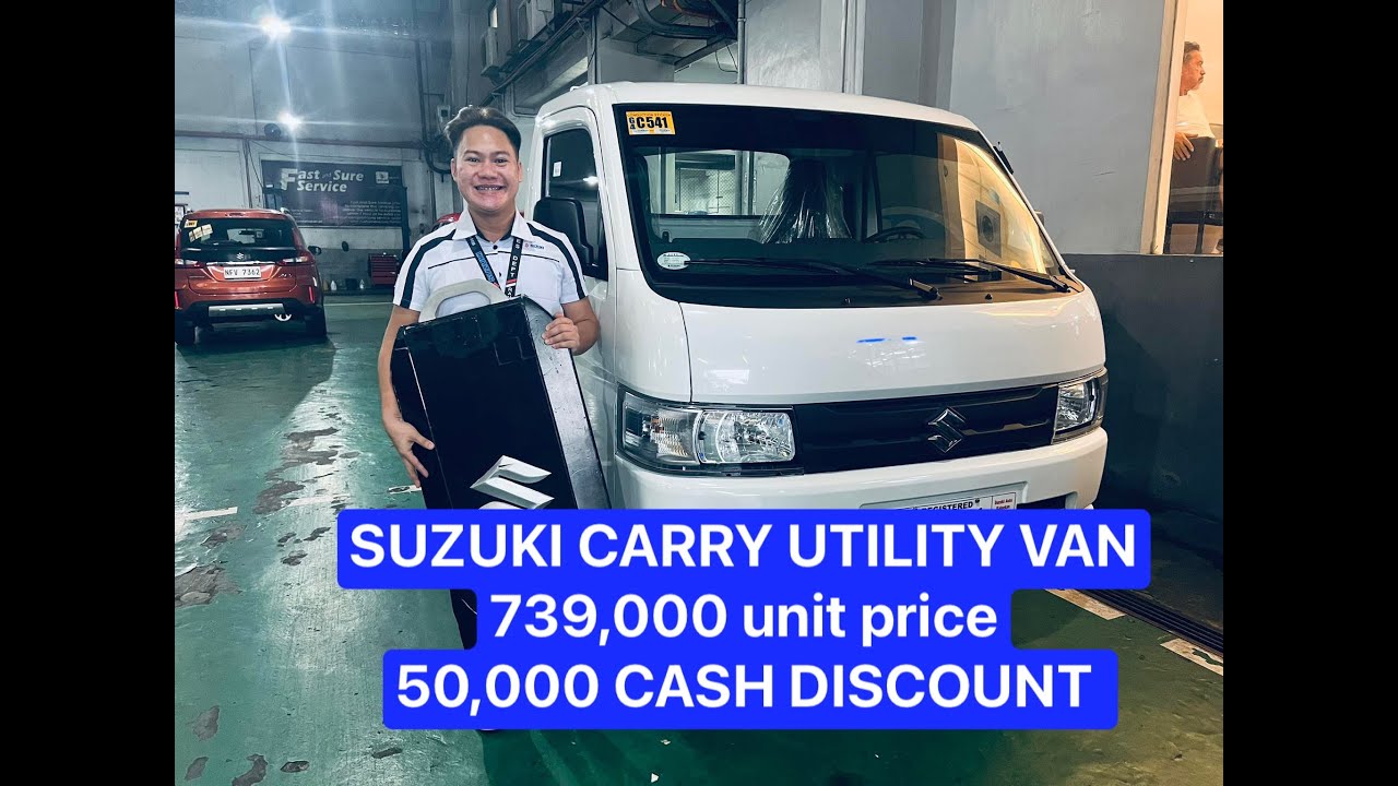 Latest update for suzuki carry utility van in Philippines market. # ...
