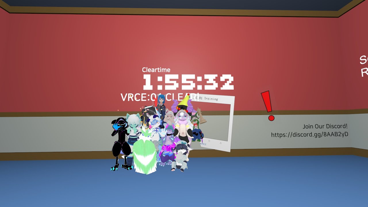 [VRChat] Room Escape 01 Clear! - YouTube