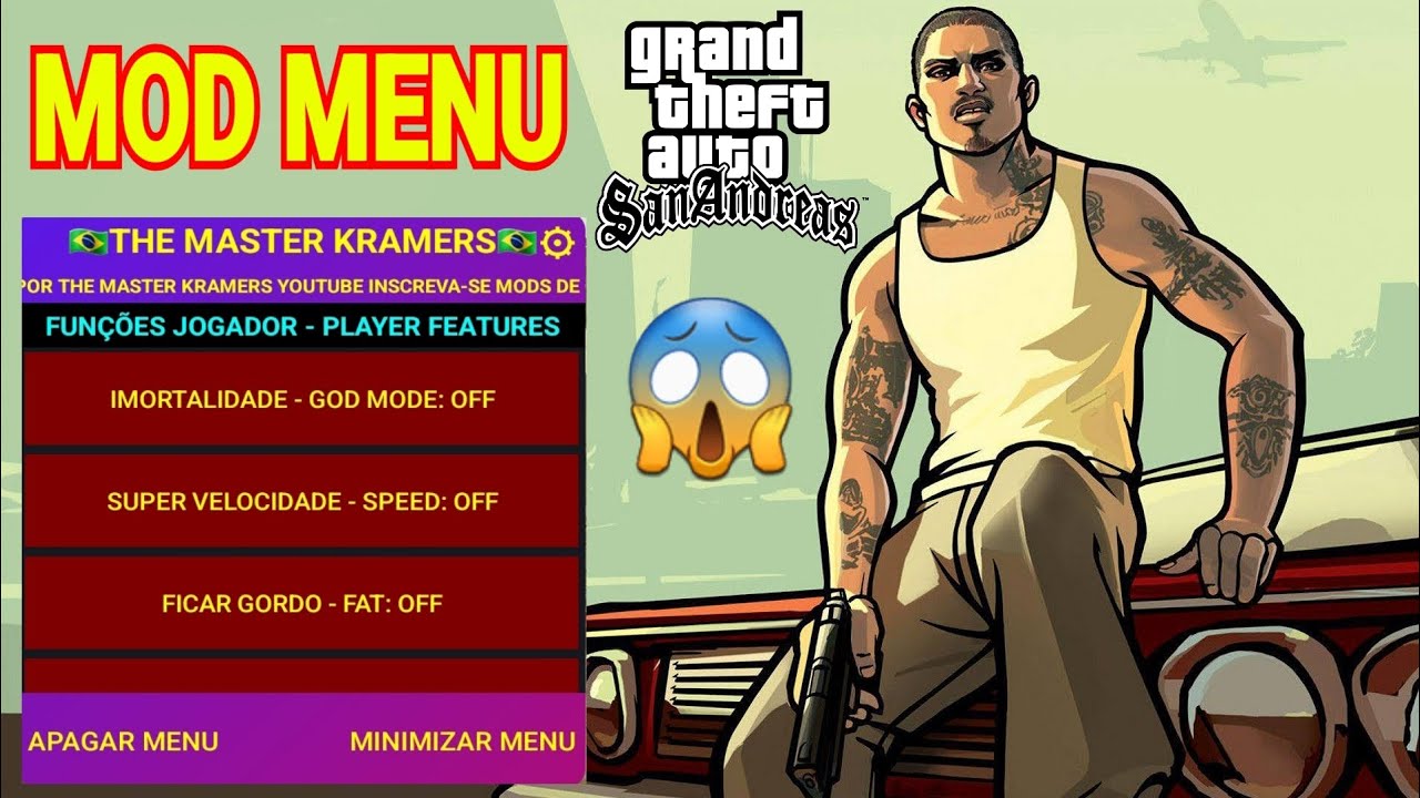 GTA San Andreas MEGA MOD MENU 😱 #gta #games #trending #gtasanandreas # ...