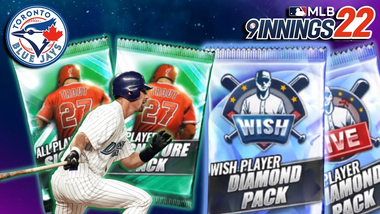 MLB 9 Innings 22 - AMAZING BATTER SIGNATURE!!! Wish Player Packs ...
