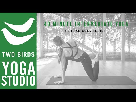 40 Minute Intermediate Yoga Flow (Minimal Cues Part 13)