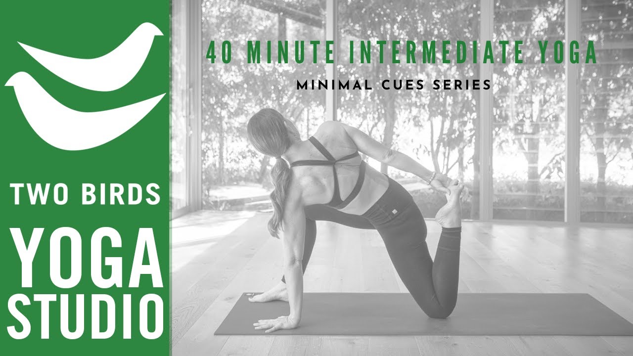 40 Minute Intermediate Yoga Flow (Minimal Cues Part 13) - YouTube