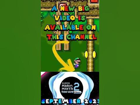 Smm2 super world direct announcement super worl🖥️#short - #direct #smm2 ...