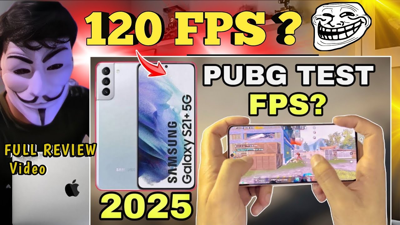 🔥120 FPS Samsung S21 plus? Seriously Full Pubg Test and review ( real ...
