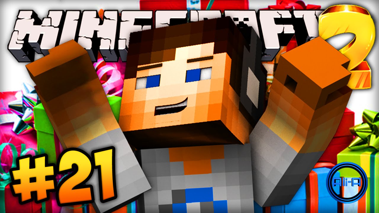 How To Minecraft (Season 2) - w/ Ali-A #21 - "A GIFT!" - YouTube
