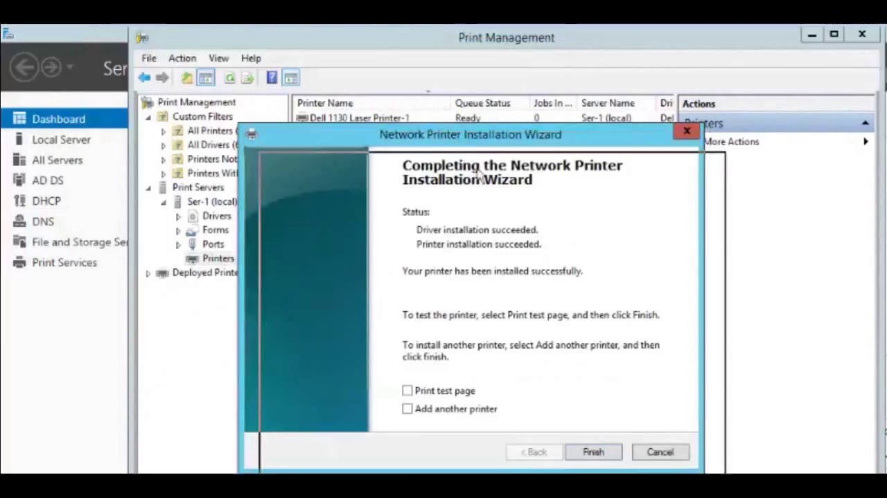 Servicio de Impresion windows server 2012 r2. - YouTube