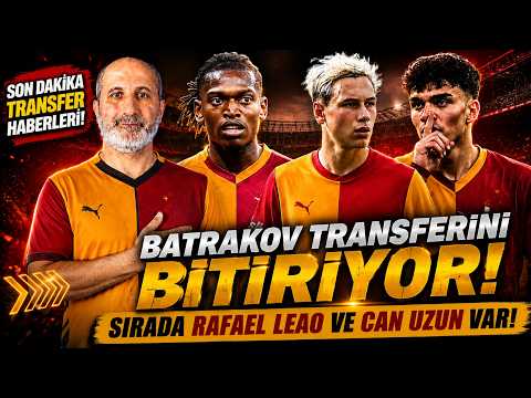 GALATASARAY ALEKSEY BATRAKOV TRANSFERİNİ BİTİRİYOR SIRADA RAFAEL LEAO VE CAN UZUN VAR!