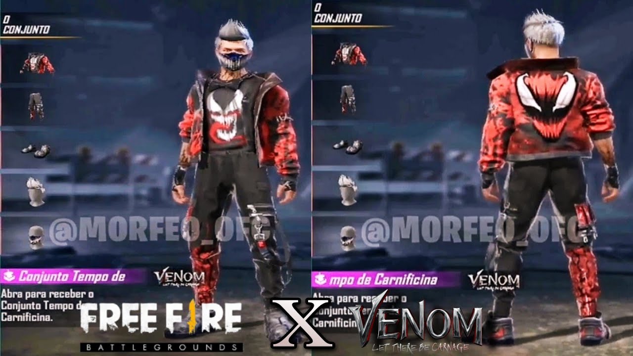 Free Fire X Venom New Bundle || Free Fire X Venom Collaboration || # ...