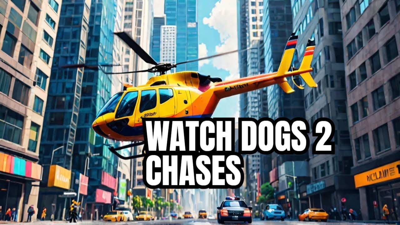 High-Speed Pursuits: Watch Dogs 2 Police and Helicopter Action! 🚁 - YouTube