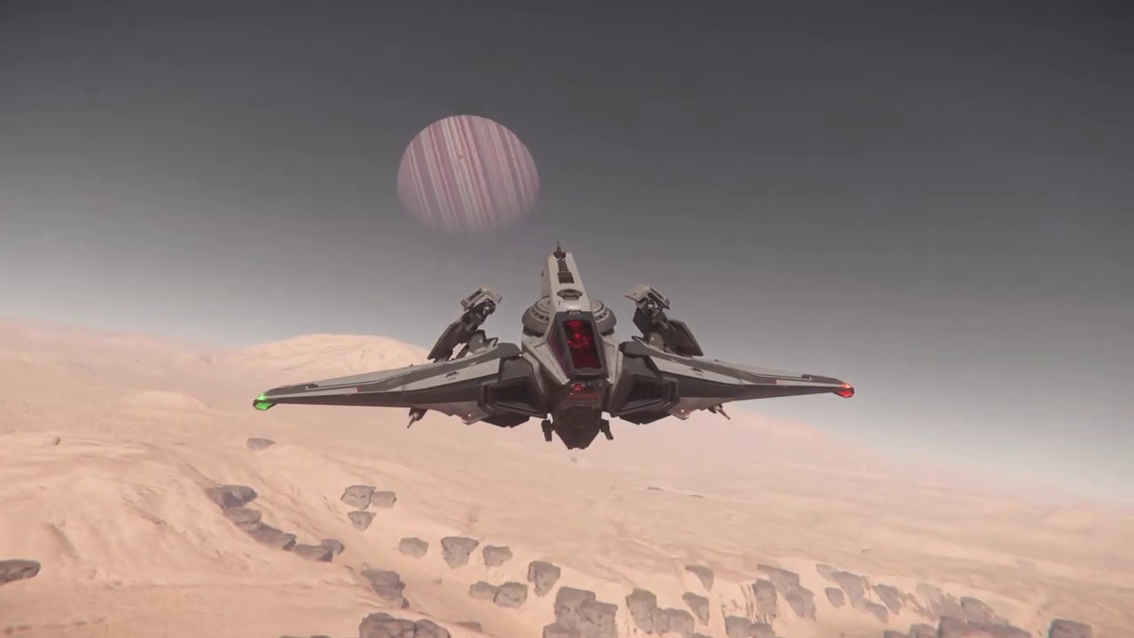 Star Citizen 014 - Anvil Hawk short mission - YouTube