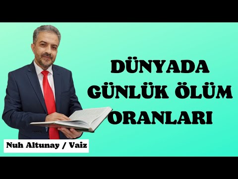 DÜNYADA GÜNLÜK ÖLÜM ORANLARI