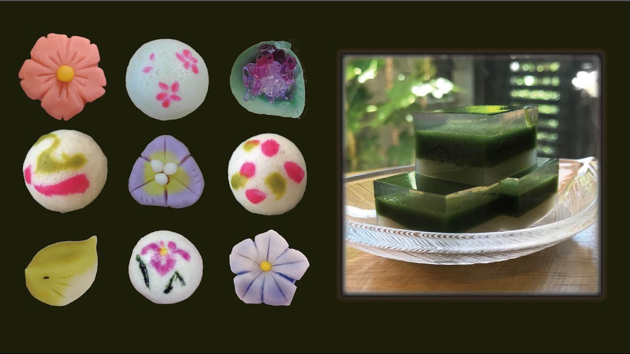 How to make "3 colored Kanten Wagashi""__ Yu-Art Kichijoji - YouTube