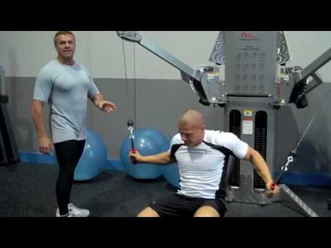 Seated Cable Fly/Crossover - YouTube