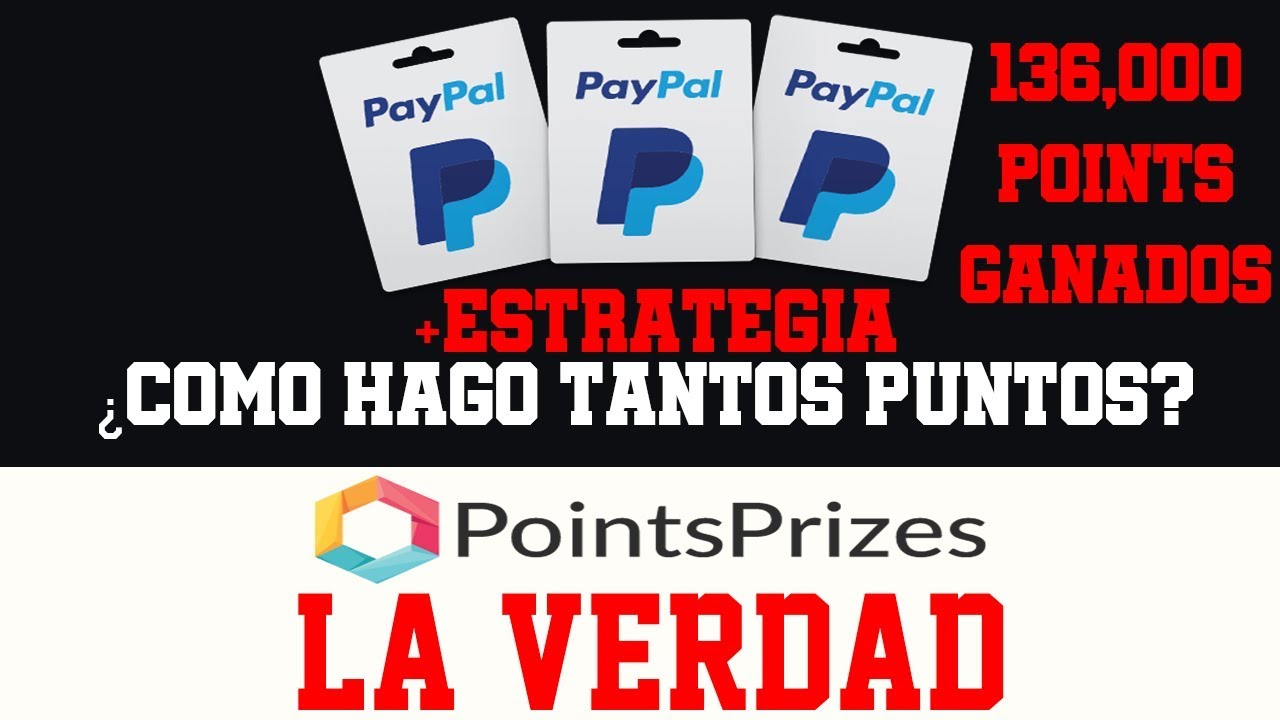 ¿COMO ES QUE HAGO TANTOS PUNTOS EN POINTSPRIZES? | COMO GANAR DINERO EN ...