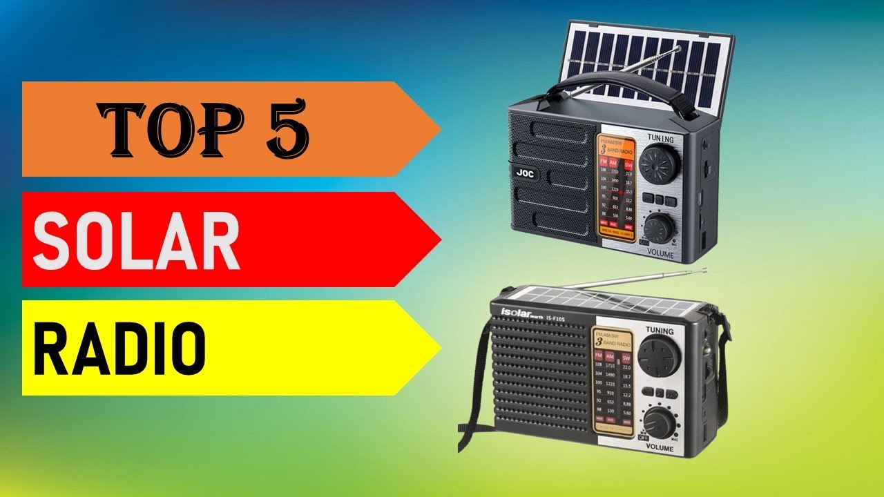 Best Solar Radio 2025 - Top 5 Best Solar Radio in 2025 - YouTube