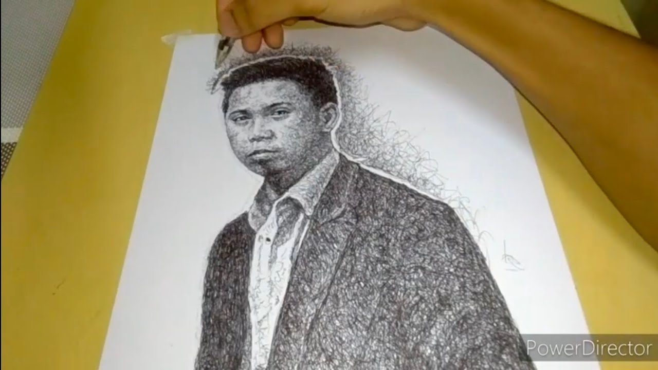 Cong TV Ballpoint Drawing (Timelapse) - YouTube