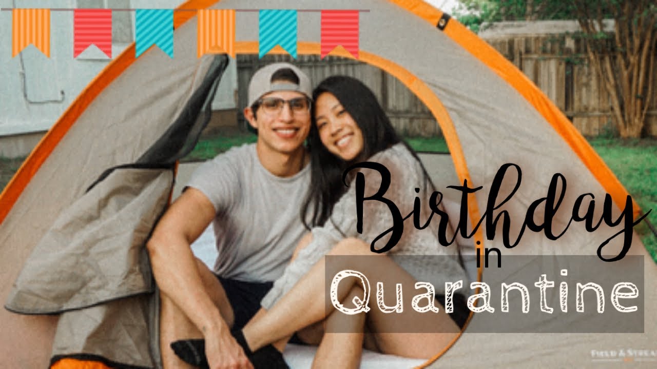 Birthday Celebration Quarantine Style - YouTube