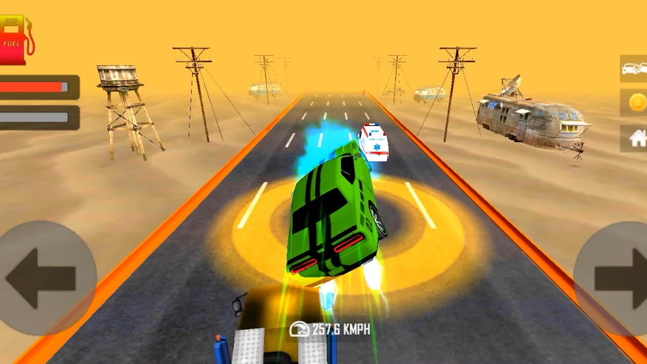 Crazy car stunt race | Death Race | super speed (@secrethamzagamer ...