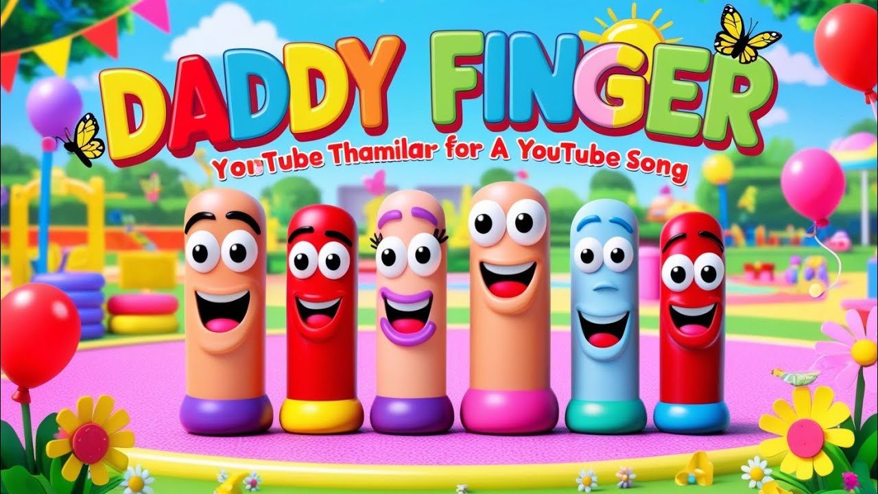 "🎶 Daddy Finger, Daddy Finger - Sing Along to This Must-See Nursery ...