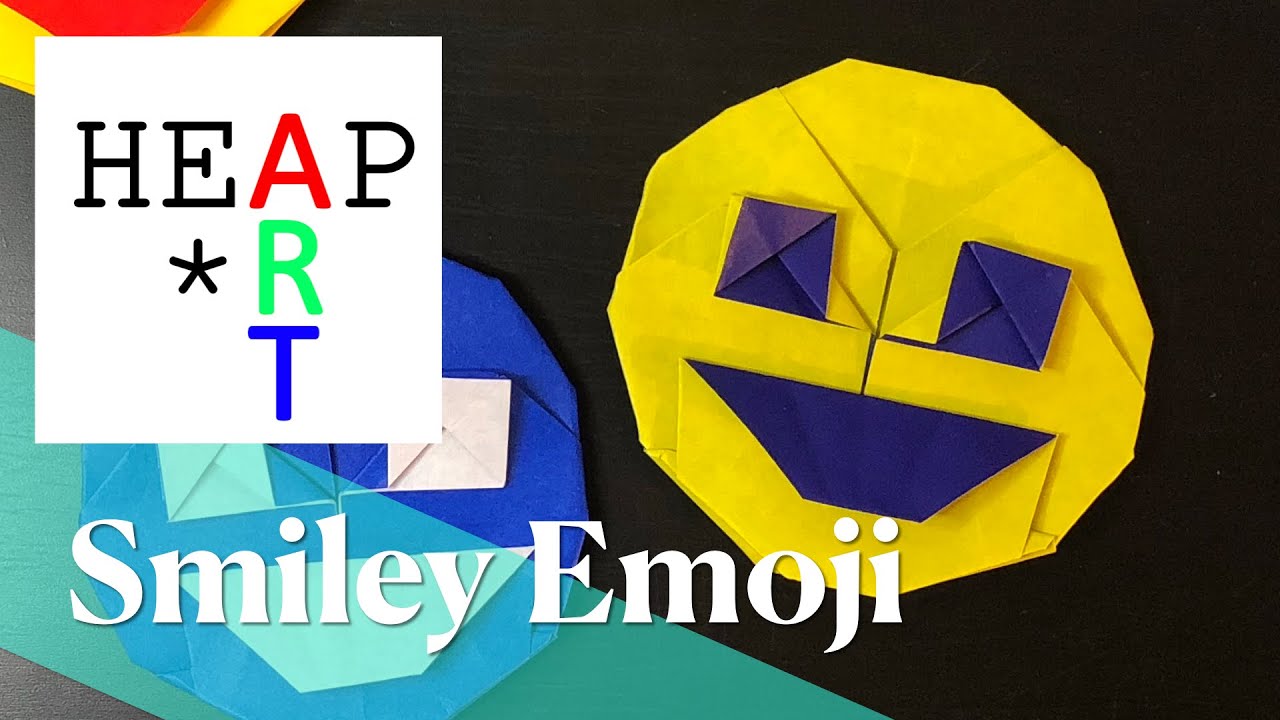 Quickie Origami - Smiling Face Emoji by Jo Nakashima - YouTube