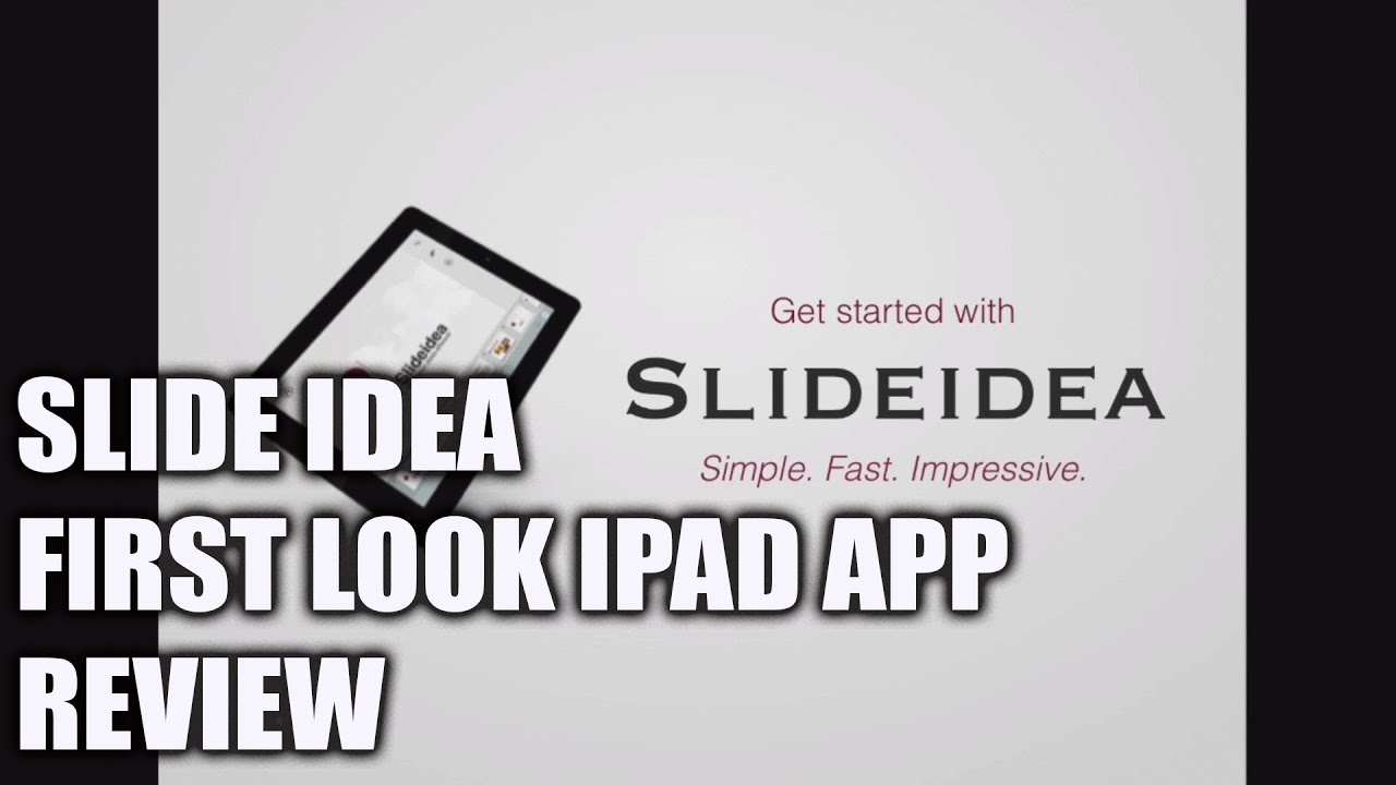 Slideidea App First Look - YouTube