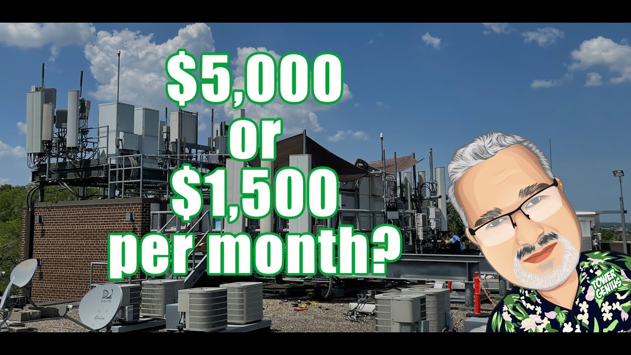 What Should A New Rooftop Cell Site Rent For Per Month - YouTube