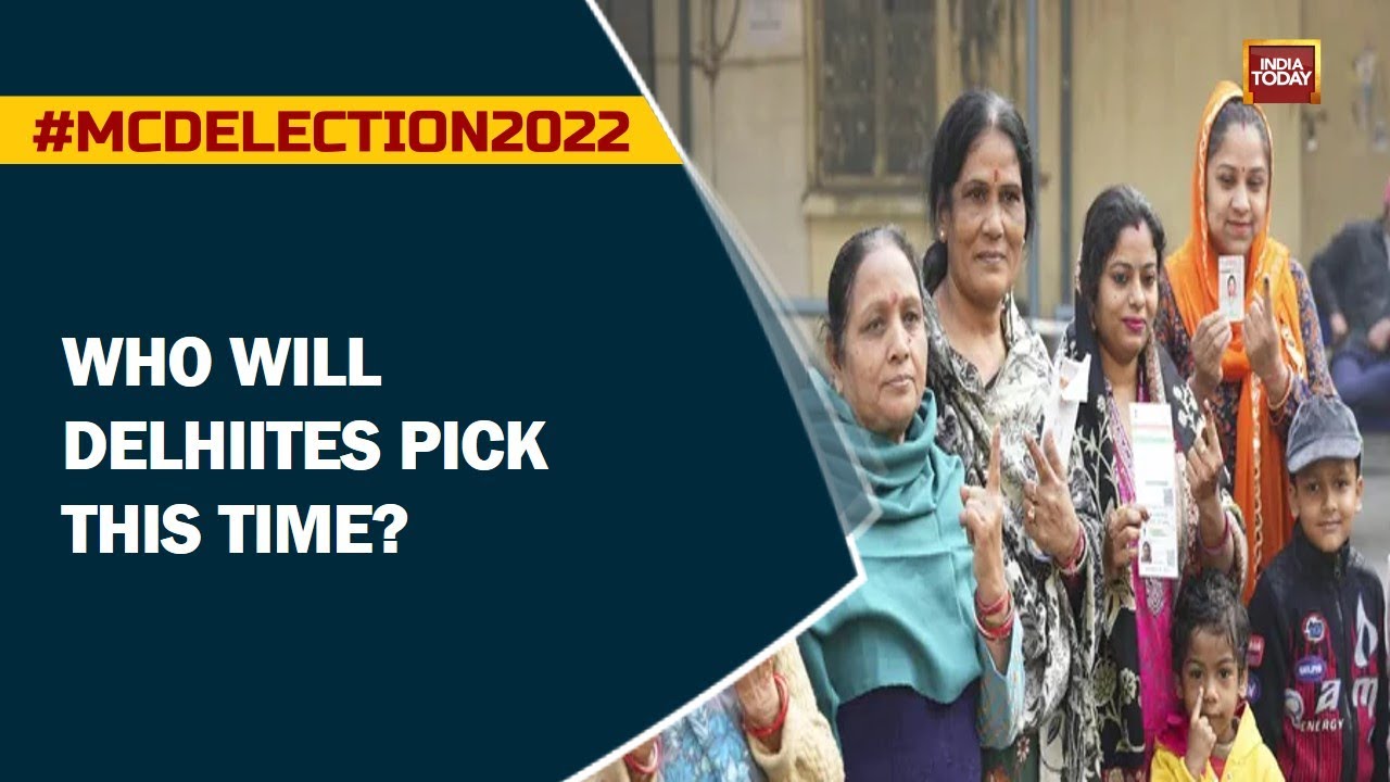 Delhi MCD Poll: Voting Concludes For 250 Municipal Wards With Low Voter ...