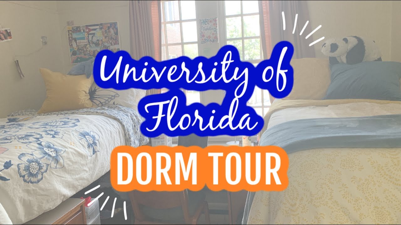 UNIVERSITY OF FLORIDA DORM TOUR! - YouTube