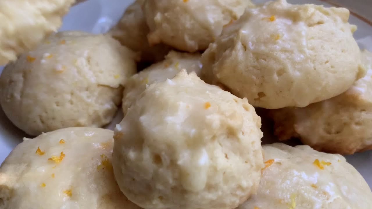 Soft And Delicious Orange Cookies! - YouTube