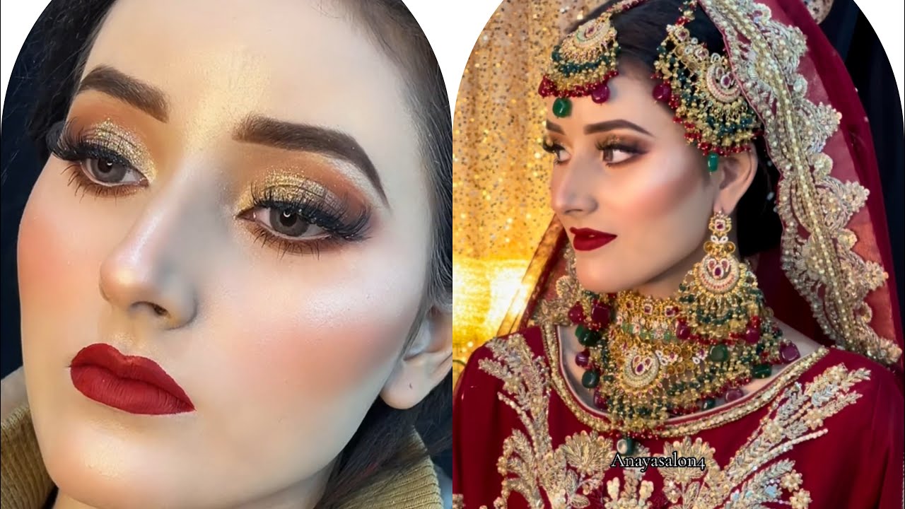 Barat makeup look,full tutorial,,easy techniques - YouTube