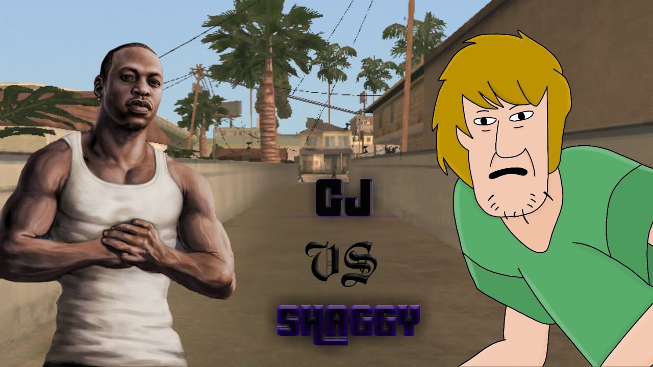 CJ VS SHAGGY | GTA SAN ANDREAS | LOQUENDO - YouTube