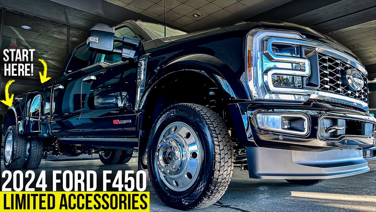 2024 Ford F450 Limited Must-Have Accessories (FIRST OF MANY) - YouTube