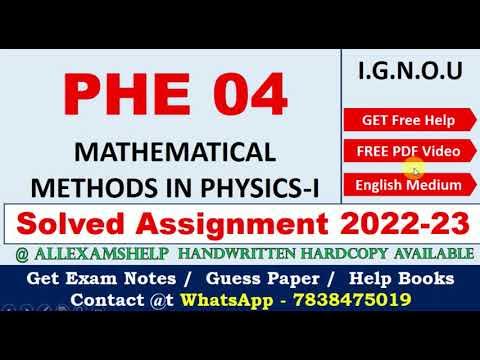 IGNOU PHE 04 SOLVED ASSIGNMENT 2022-23 | IGNOU PGD Assignment 2022-23 | Get PDF @7838475019 ...