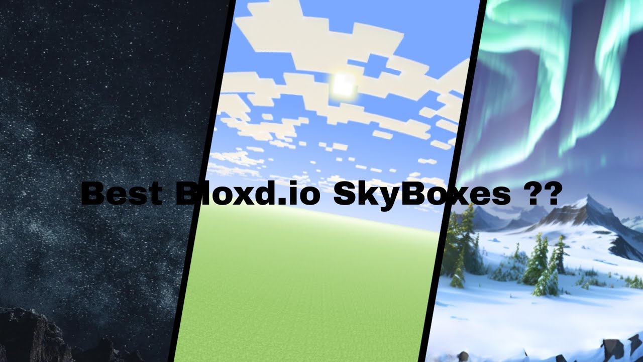 Bloxd io Best skyboxes?? Sky Overlays #001 - YouTube