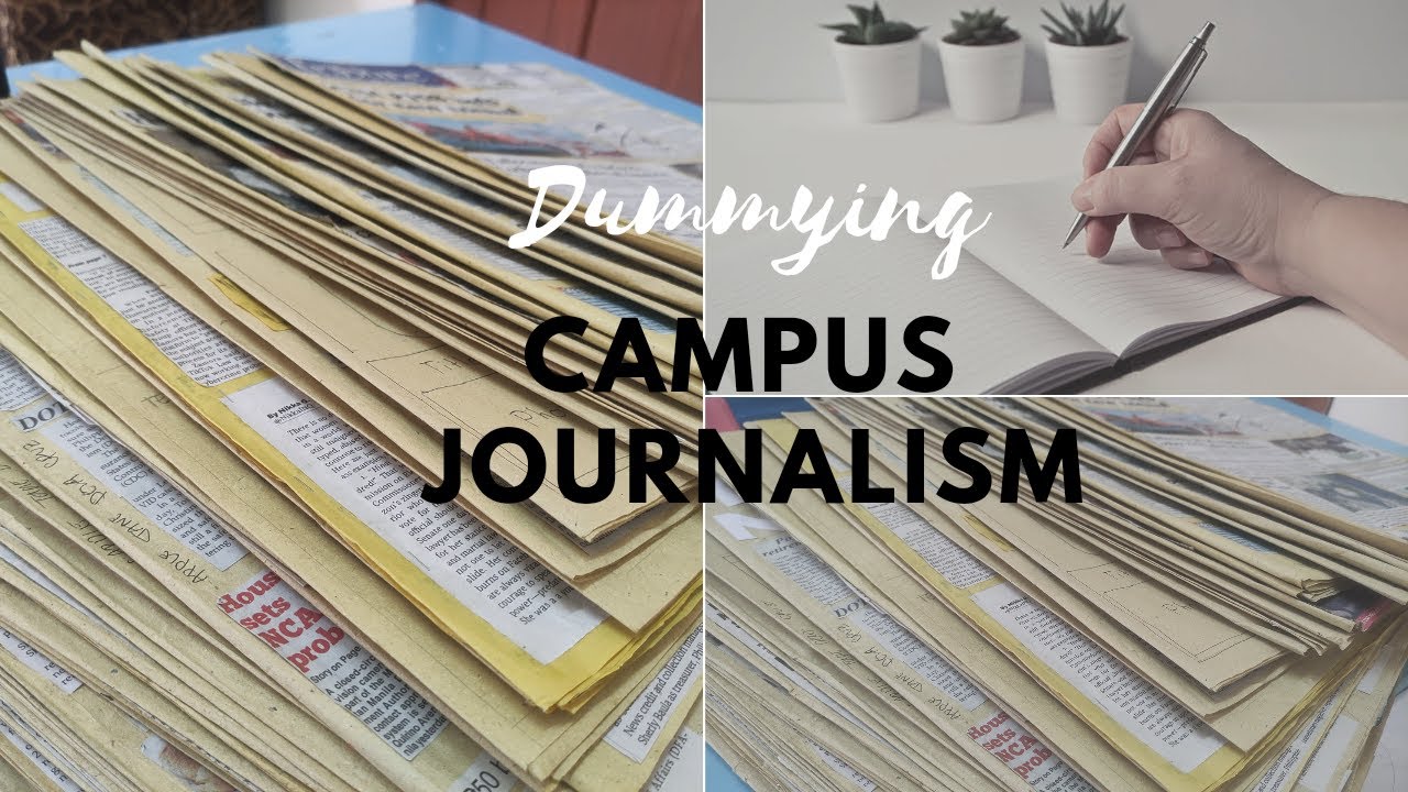 Final Output in Campus Journalism: Dummy - YouTube