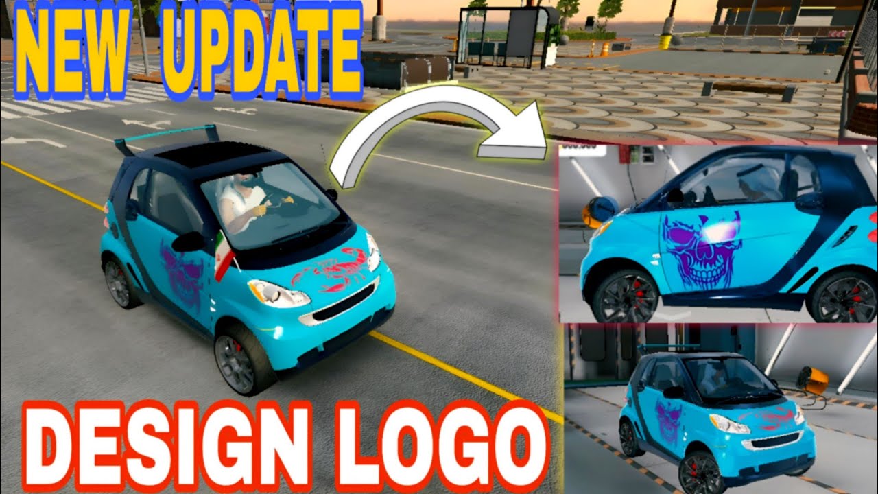 HOW TO FULL MODIFY DESIGN LOGO TUTORIAL IN CARPARKING MULTIPLAYER MOD ...