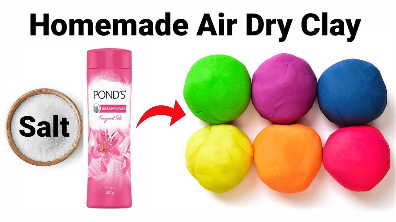 How to make Clay with Powder at home/How to make Clay/homemade clay/diy ...
